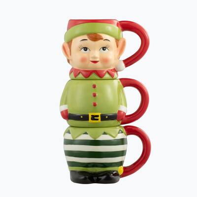 12oz. Elf Stacking Mug Set | Michaels