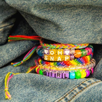 Kids Bright Friendship Bracelet Stack | Projects | Michaels