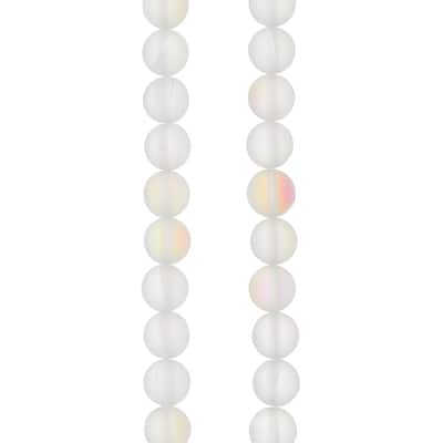 Rainbow Glass Round Beads, 8mm by Bead Landing™ | Michaels