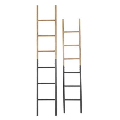 Brown Metal Industrial Ladder Set | Michaels