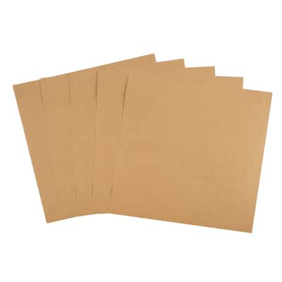 12" x 12" Kraft 65lb. Cardstock Paper Pack by Recollections™, 100 ...