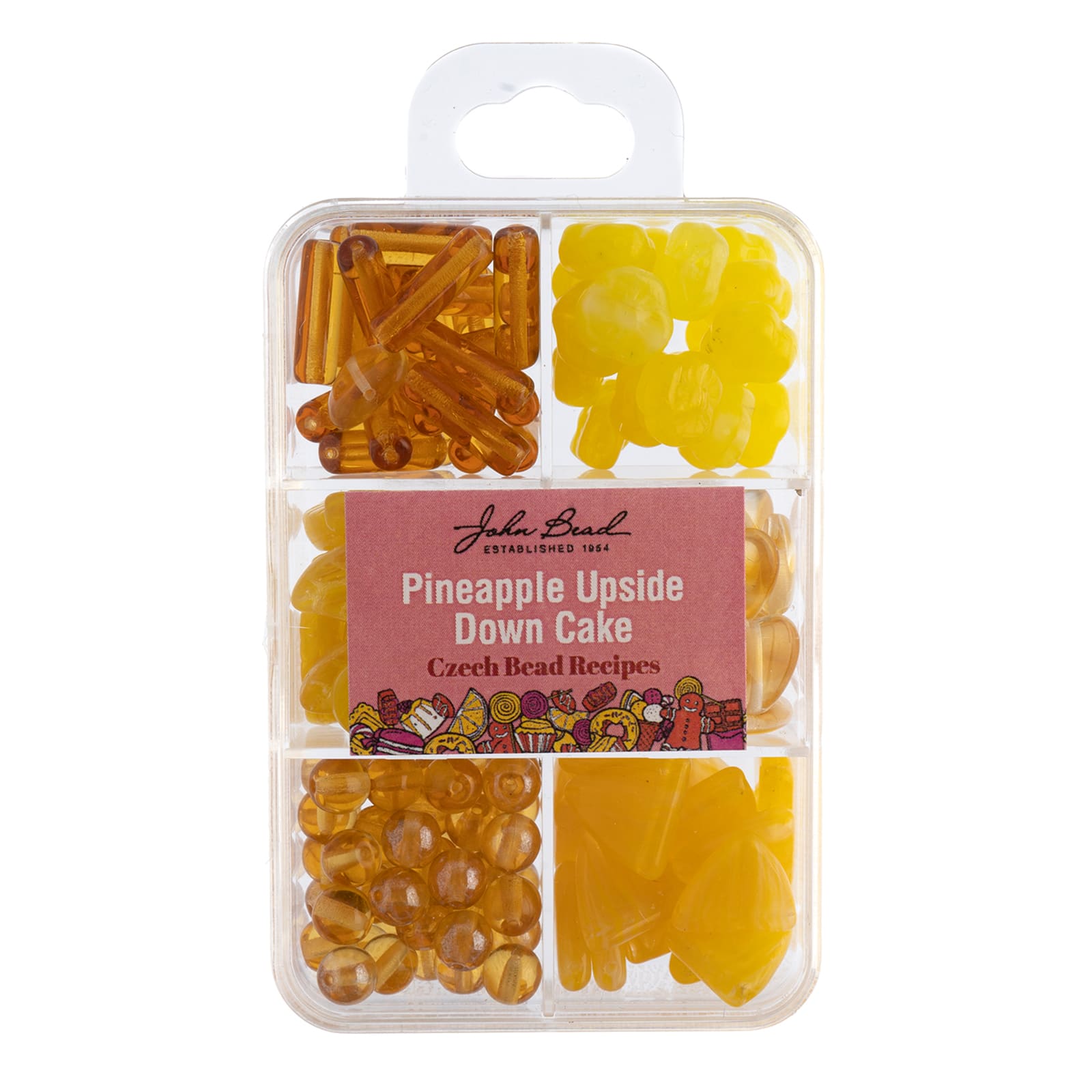 John Bead Czech Glass Recipe Box Beading Kit | Michaels