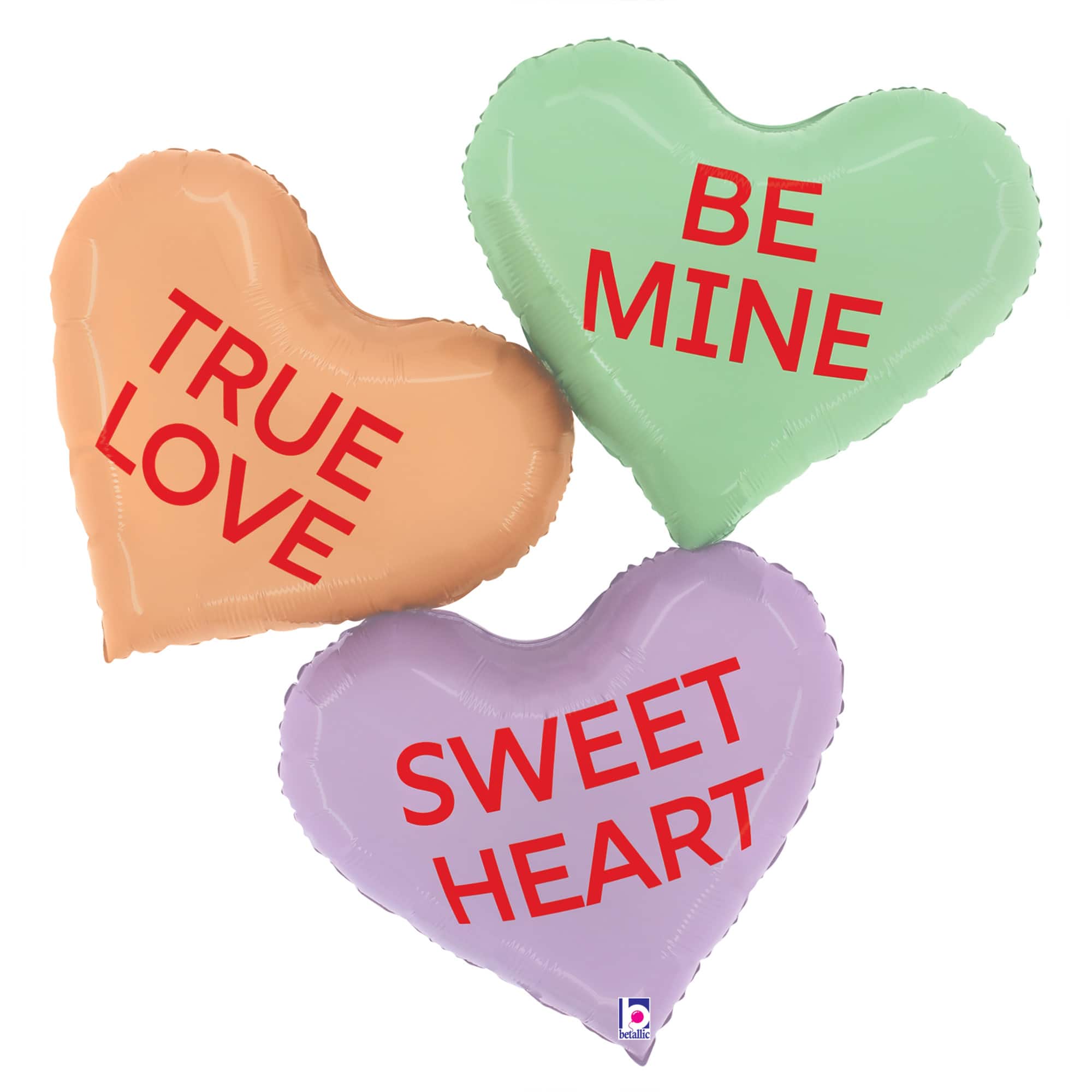 37" Heart Messages Foil Balloon | Michaels
