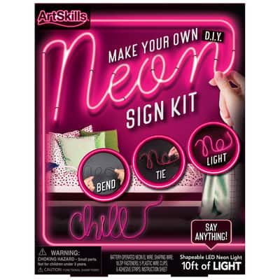 ArtSkills® Make Your Own DIY Neon Sign Kit | Michaels
