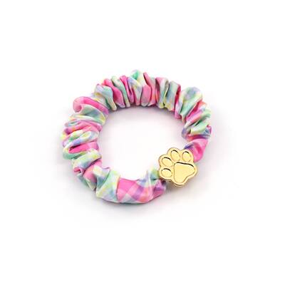 Pink Plaid Scrunchie by Fab Finds | Michaels