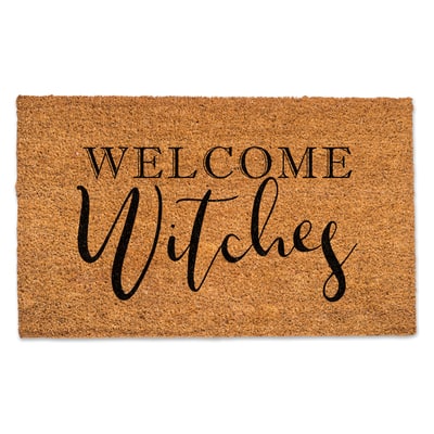 Welcome Witches Door Mat | Michaels