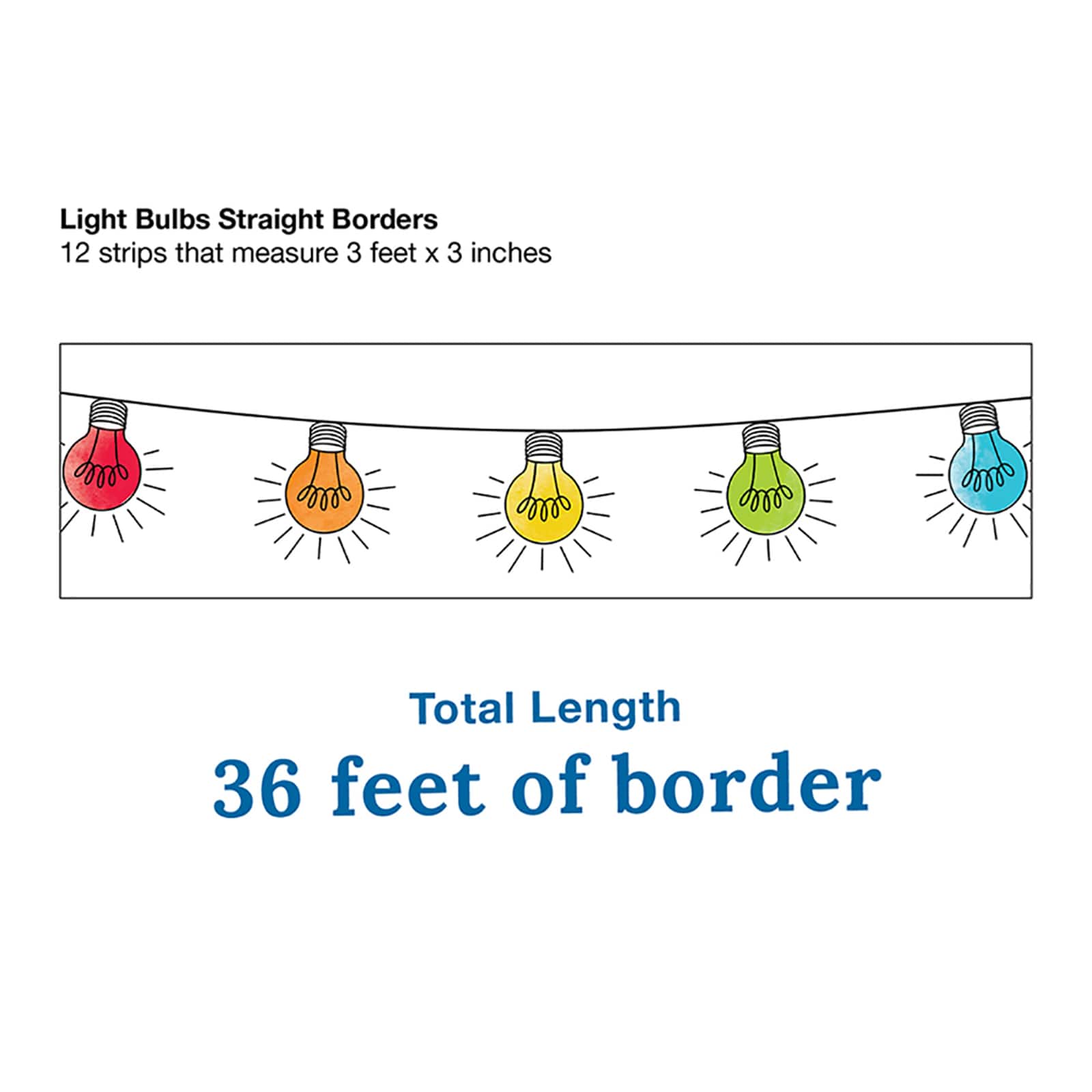 Light Bulb Border