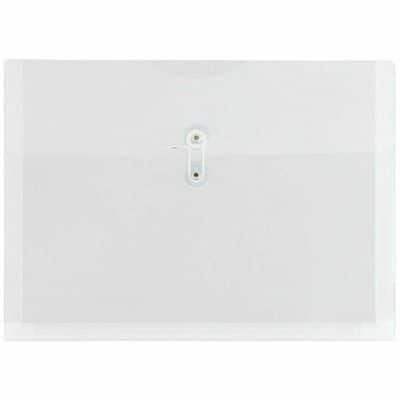 JAM Paper Booklet Plastic Envelopes with Button and String Closure, 108ct. | Michaels