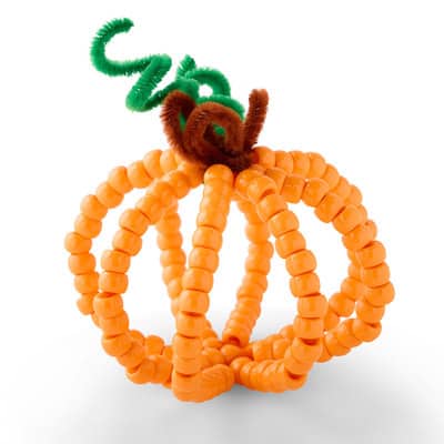 Beaded Pipe Cleaner Pumpkins | Projects | Michaels
