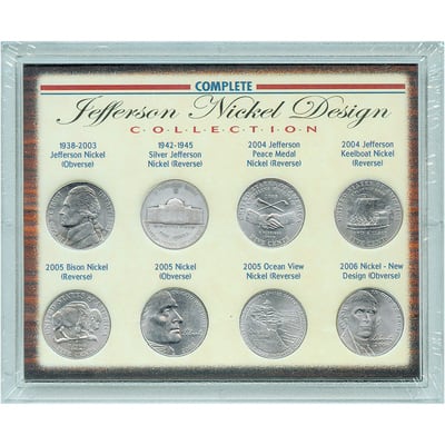 Complete Jefferson Nickel Design Collection | Michaels