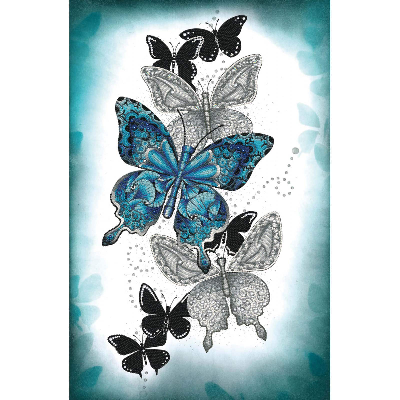 Diamond Dotz® Advanced Butterfly Trail Diamond Painting Kit | Michaels
