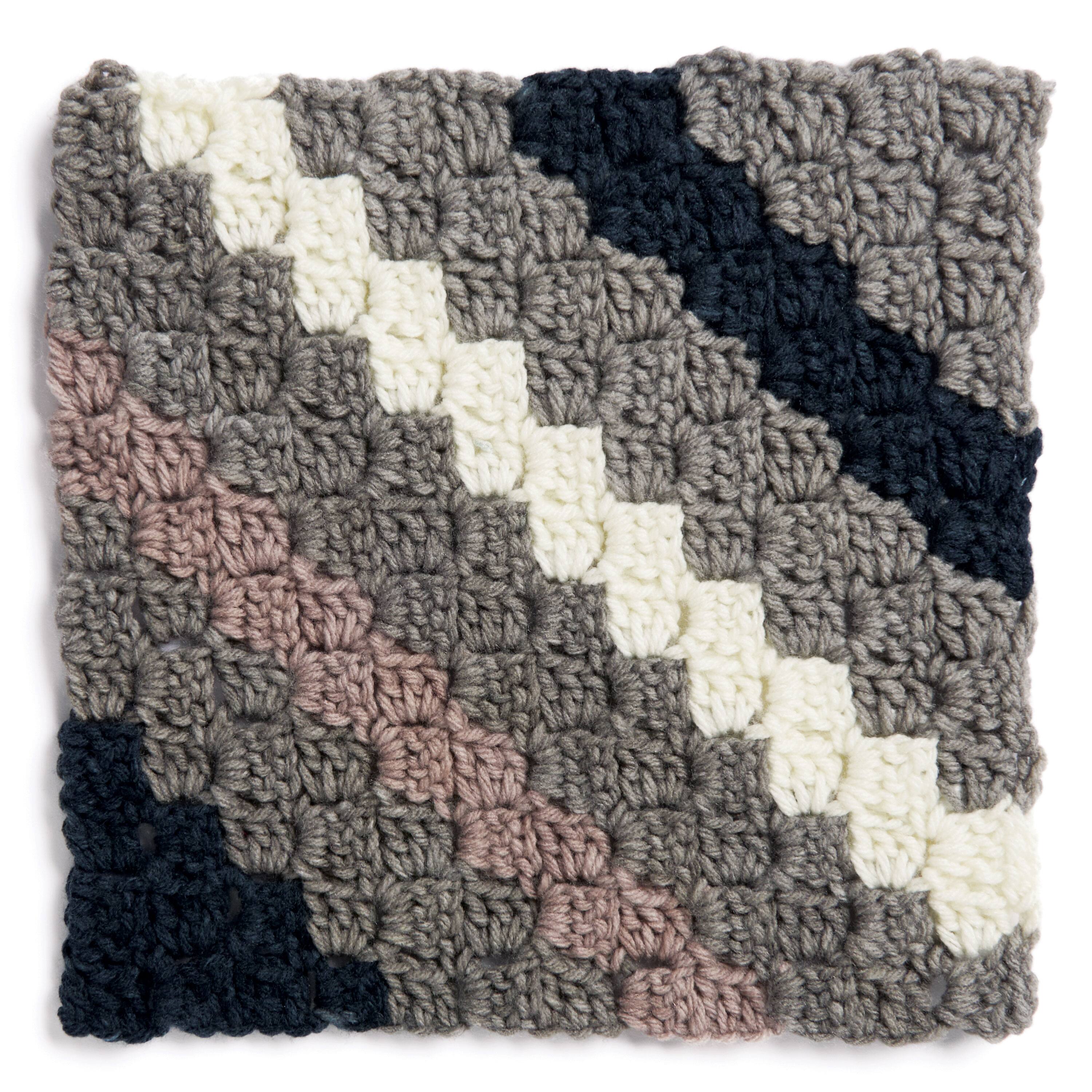 Laine motif de courtepointe Granny Square All in One de Red Heart ...