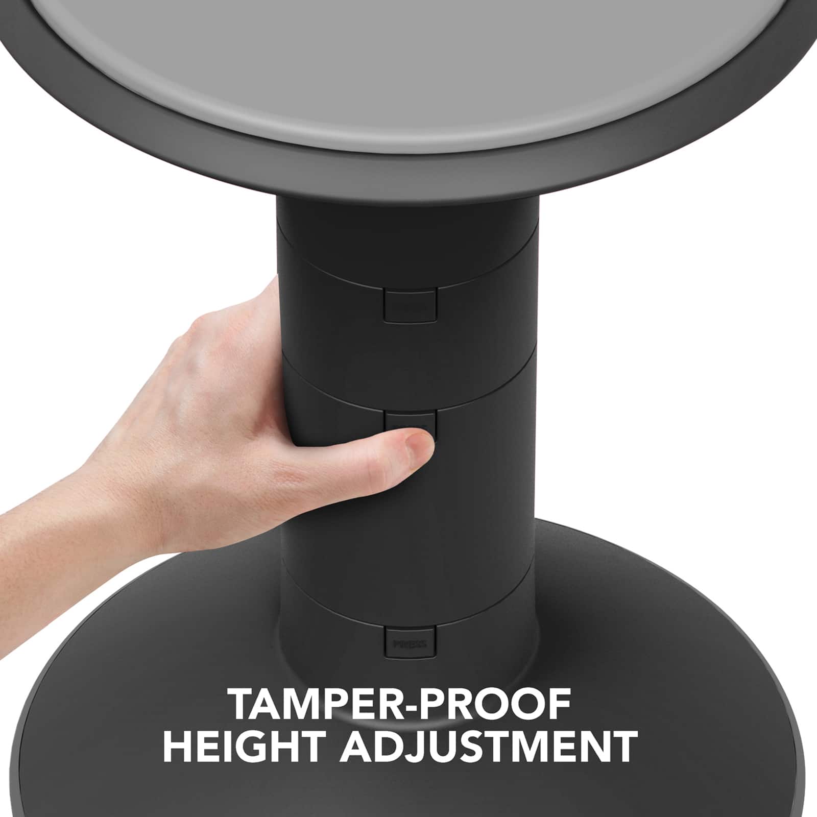 Storex Adjustable Wiggle Stool, Black | Michaels