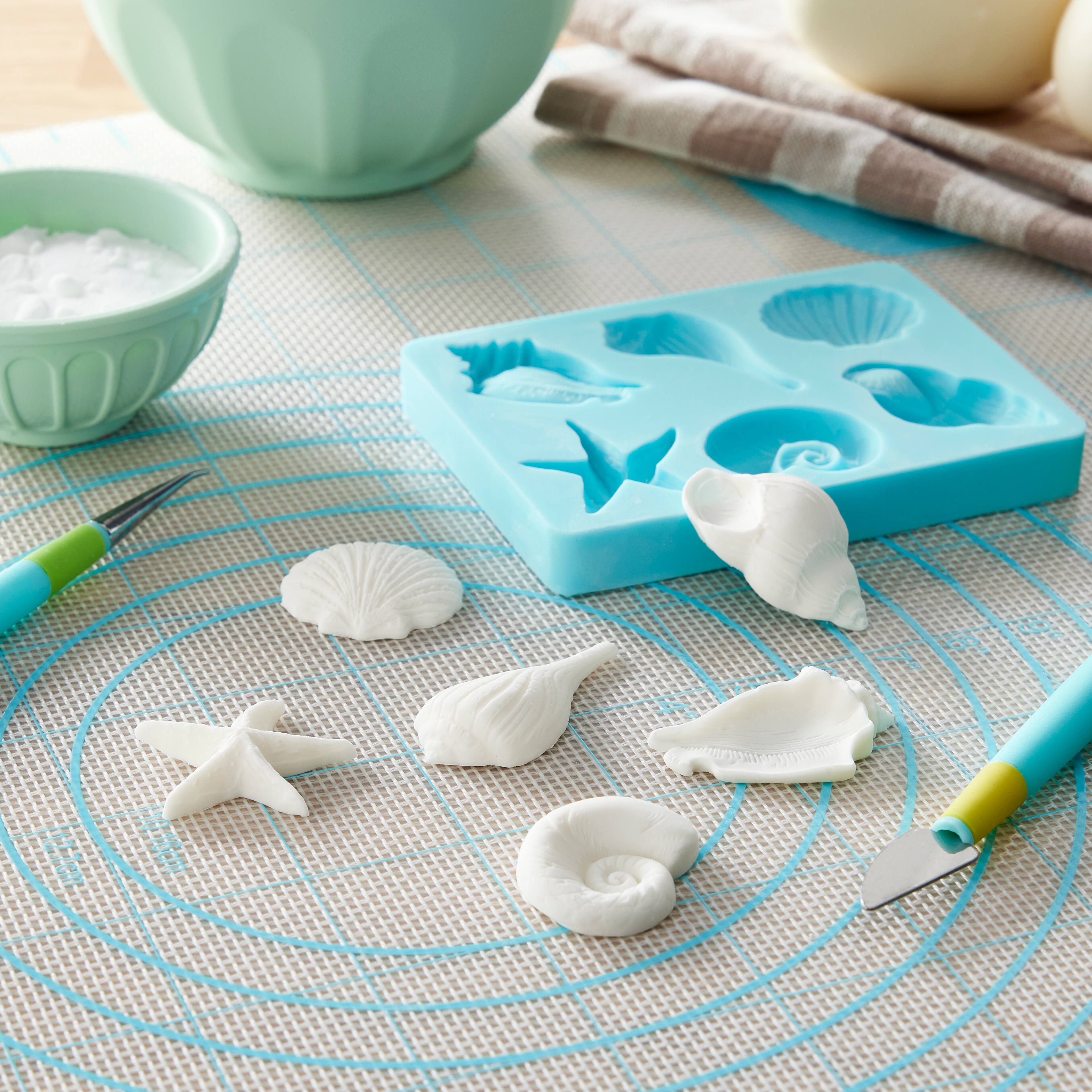 6 Pack: Sea Shell Silicone Fondant Mold by Celebrate It® | Michaels