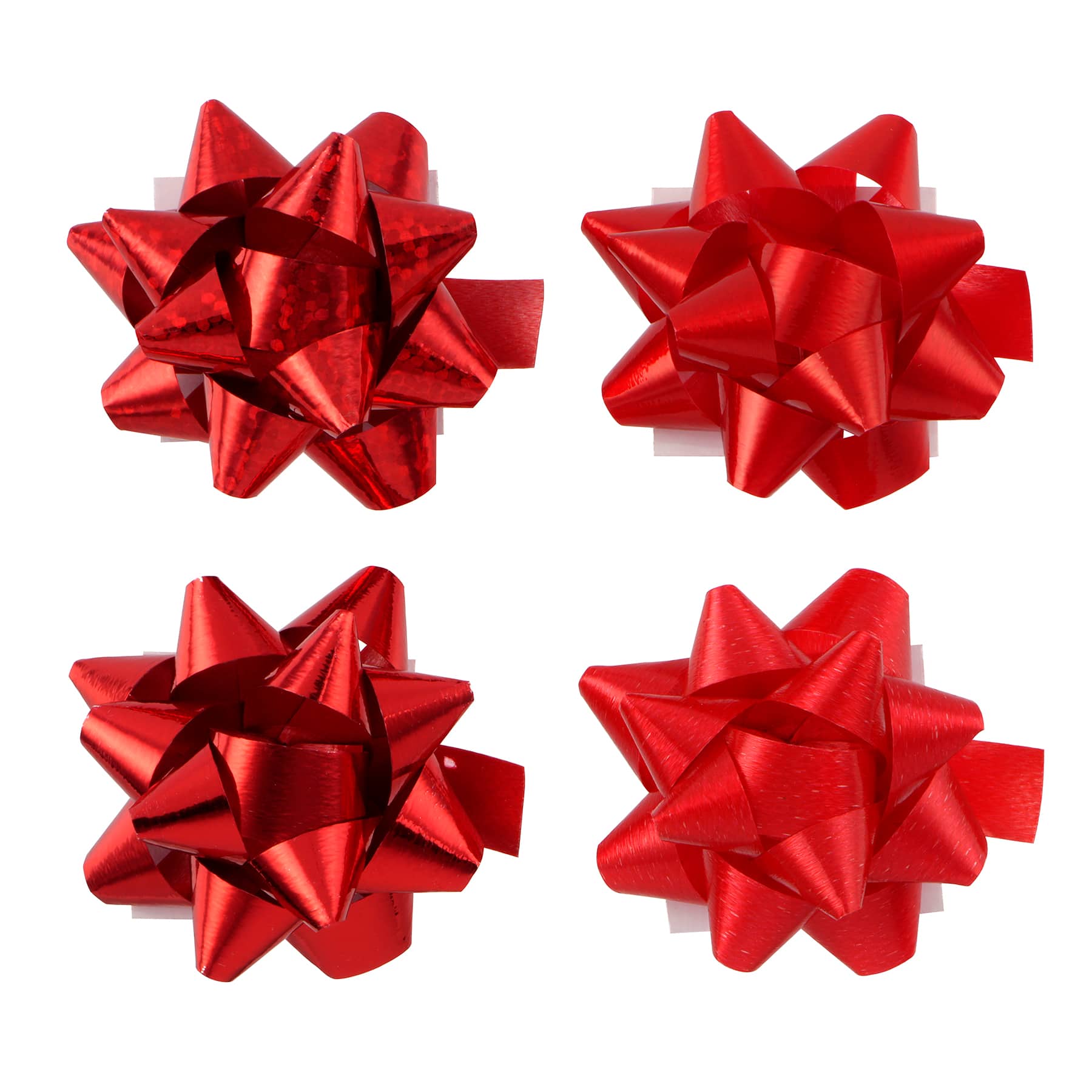 Mini Red Mix Christmas Bows, 50ct. by Celebrate It™ | Michaels