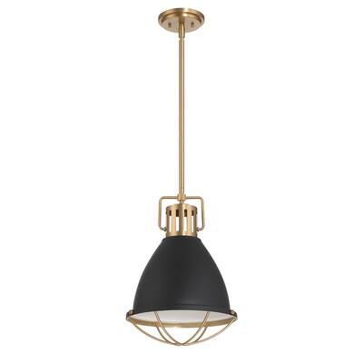 Hello Honey® Kent Industrial Oversized Caged Metal Ceiling Light | Michaels