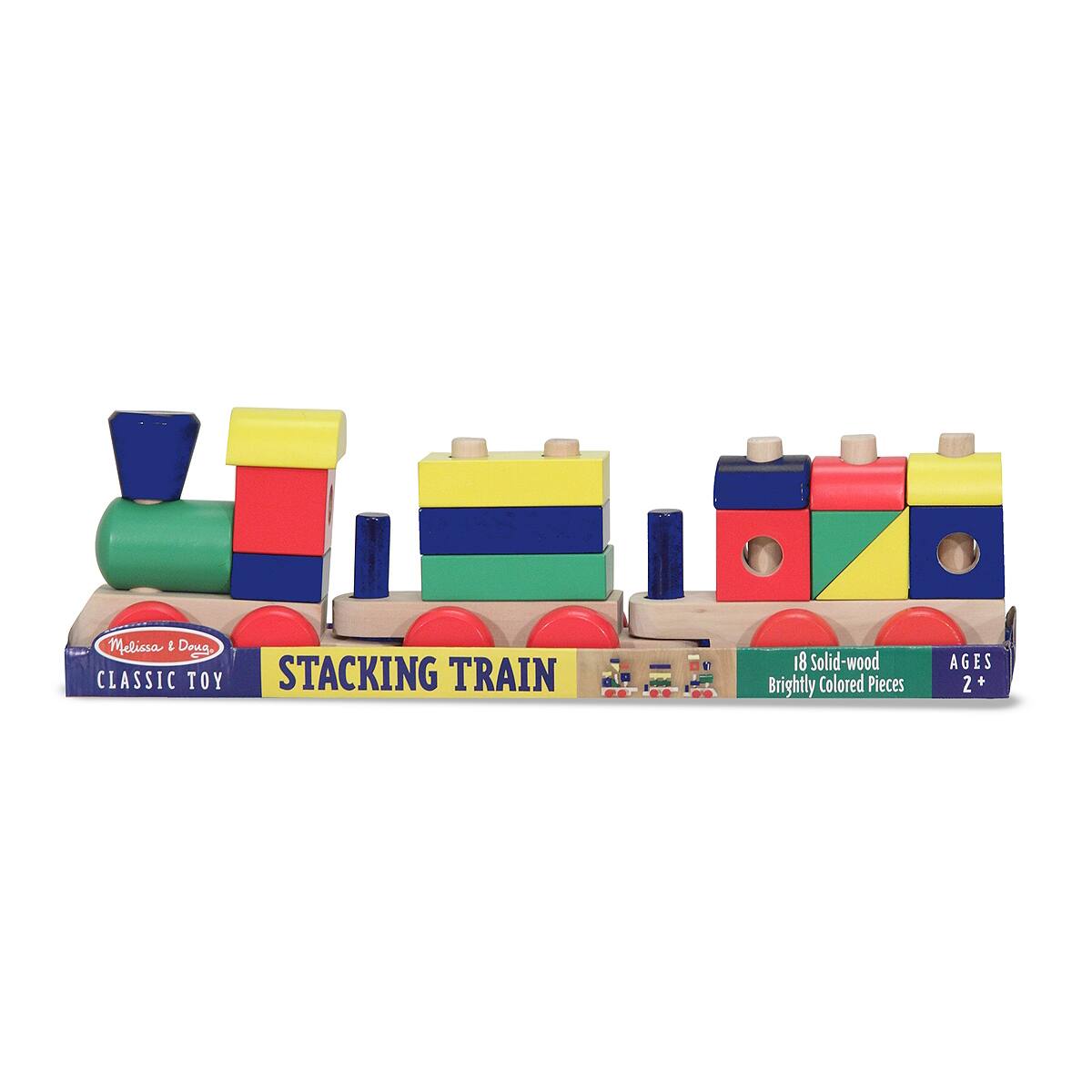 Wood Block Stacking Train | Michaels