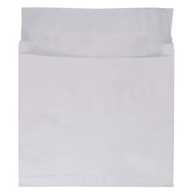 JAM Paper 10x13 White Tyvek® Expandable Peel & Seal Closure Booklet ...