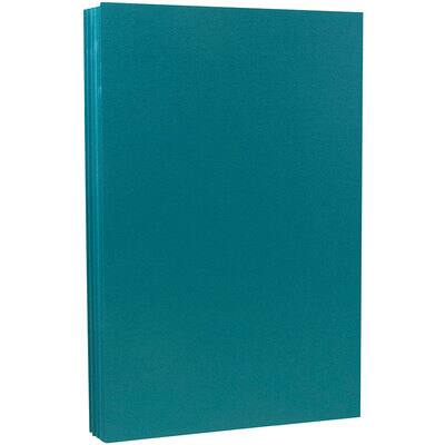 JAM Paper Matte 8.5" x 14" 28lb. Paper, 50 Sheets, Color: Teal | Michaels