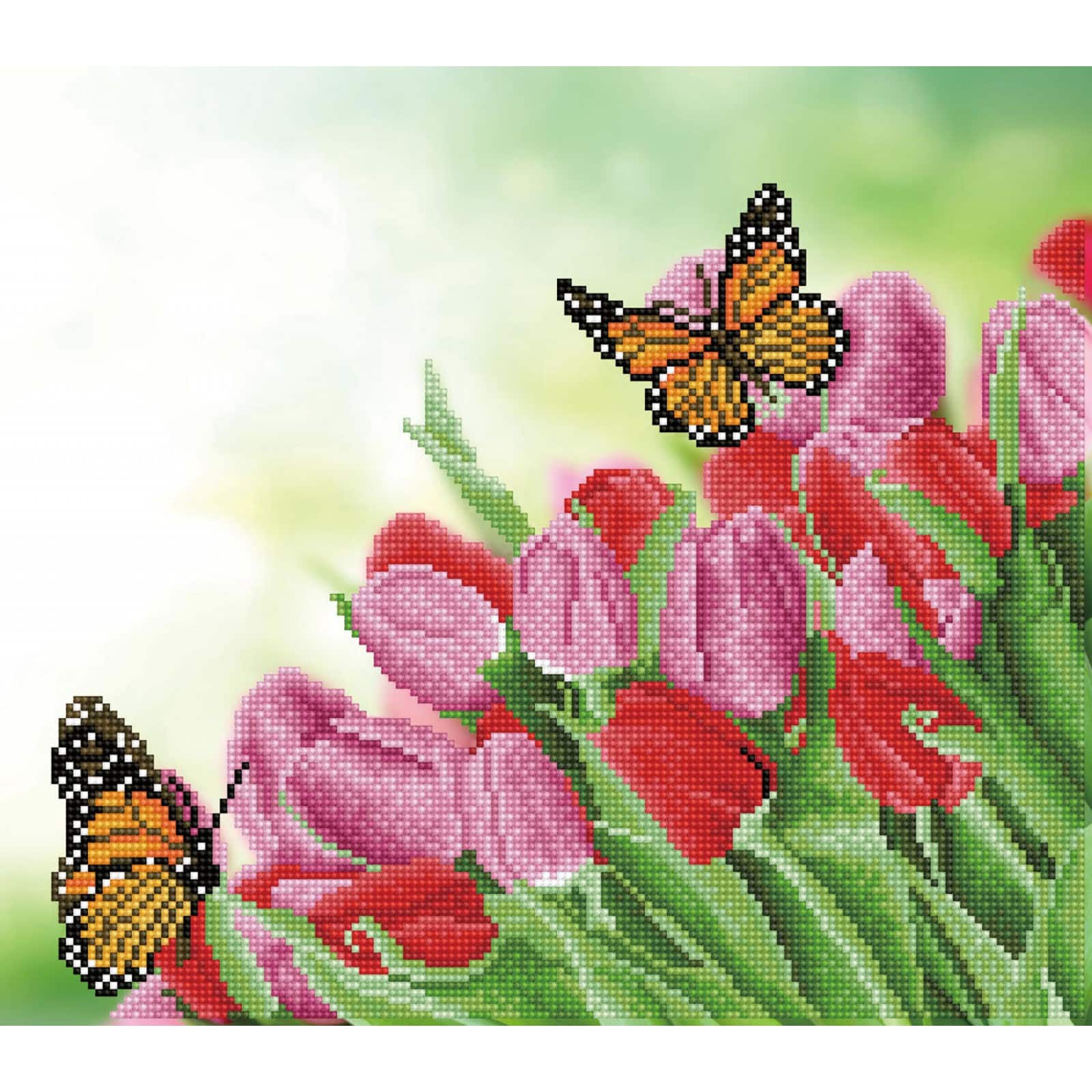 Simply Dotz® Intermediate Spring is in the Air Diamond Painting Kit ...