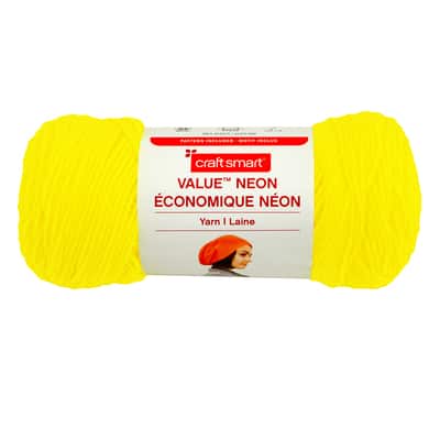 Soft Classic™ Neon Yarn by Loops & Threads® | Michaels