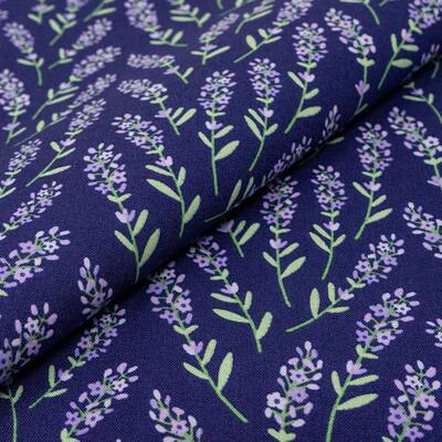 SINGER Lilac Spring on Purple Cotton Fabric | Michaels