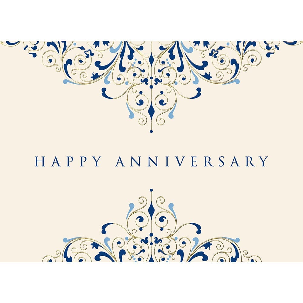 JAM Paper Flourish Blank Anniversary Card Set | Michaels