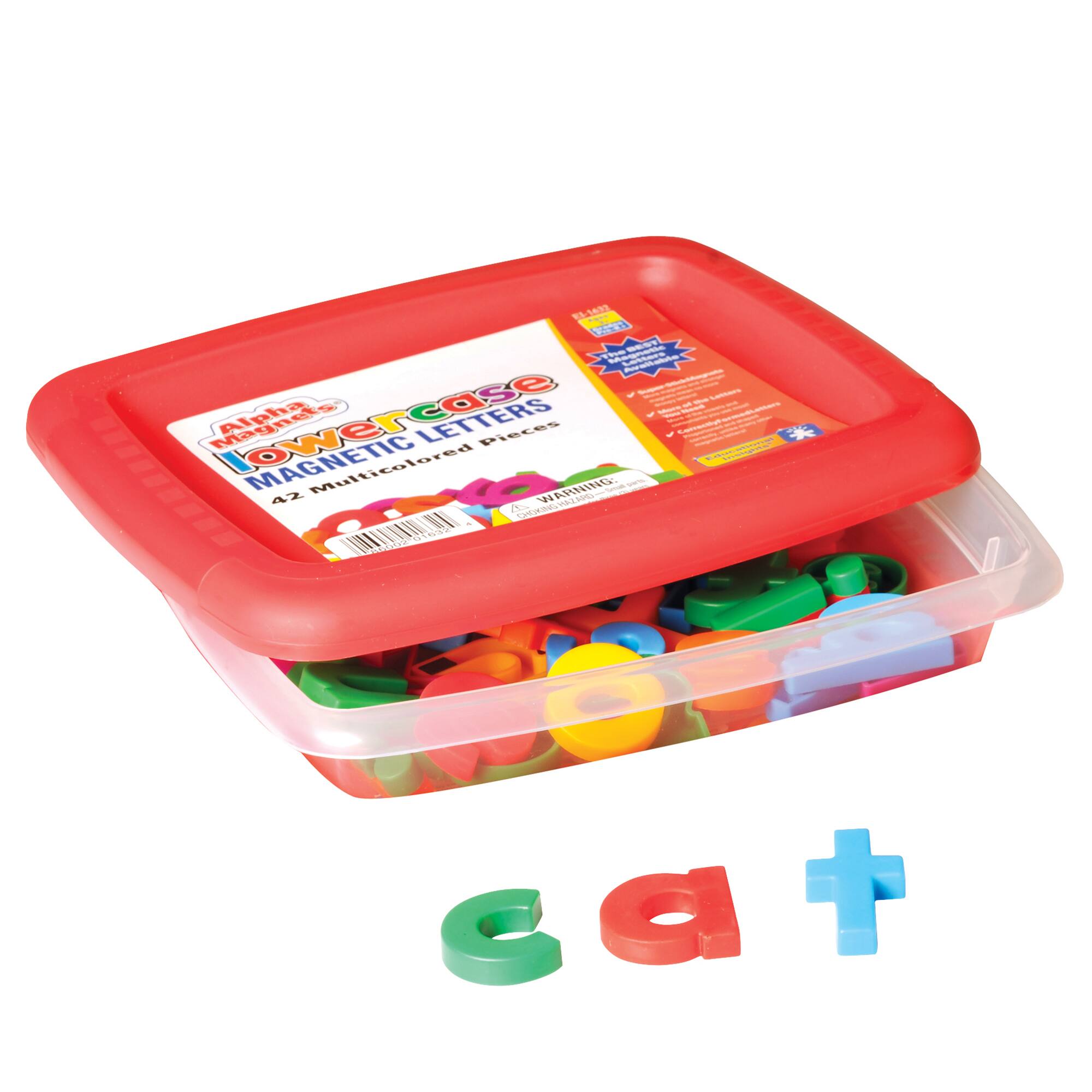 Educational Insights® Multicolor Lowercase AlphaMagnets®, 2 Packs of 42 ...