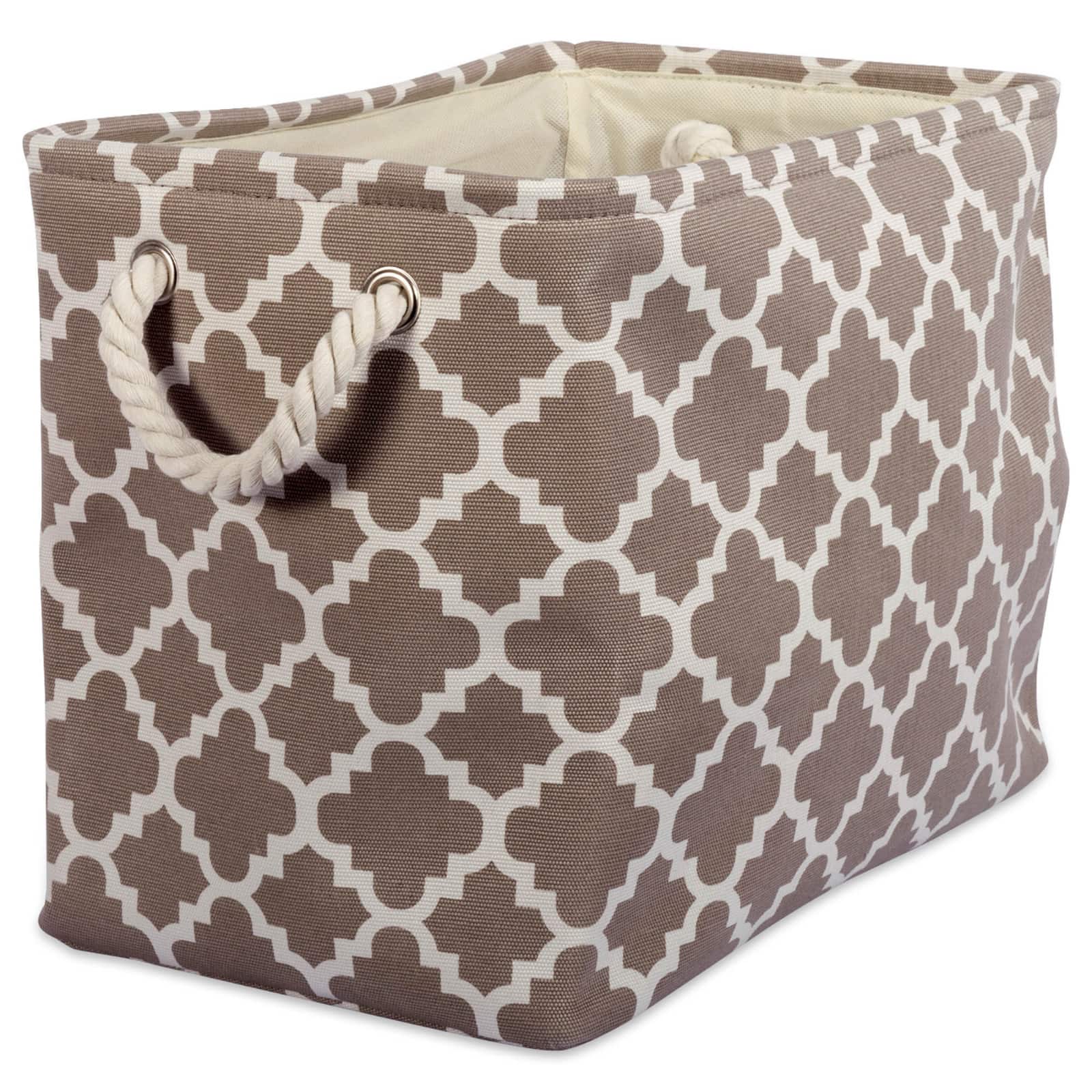 DII® Large Rectangle Lattice Polyester Bin | Michaels