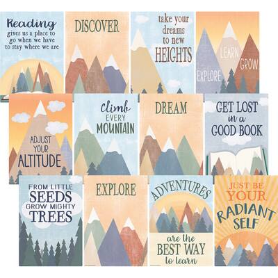 Teacher Created Resources® Moving Mountains Small Posters set | Michaels