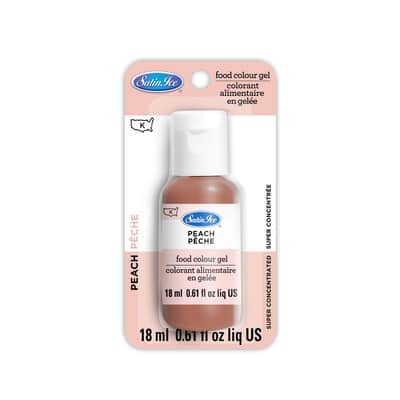 Satin Ice® Food Color Gel, 0.61oz., Color: Peach | Michaels
