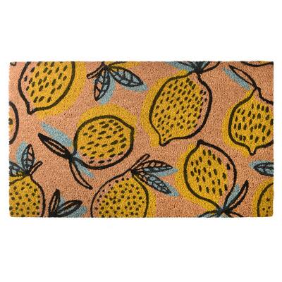 Lemon Citrus Coir Doormat | Michaels