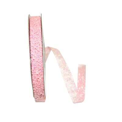 Reliant 5/8" x 25yd. Glitter Mesh Ribbon | Michaels