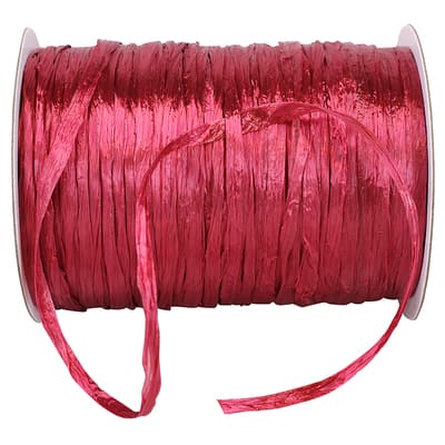 JAM Paper 1/4" Raffia Pearl Ribbon | Michaels