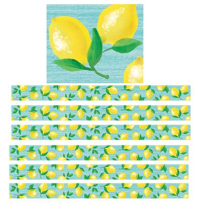 Teacher Created Resources Lemon Zest Straight Border Trim, 210ft ...