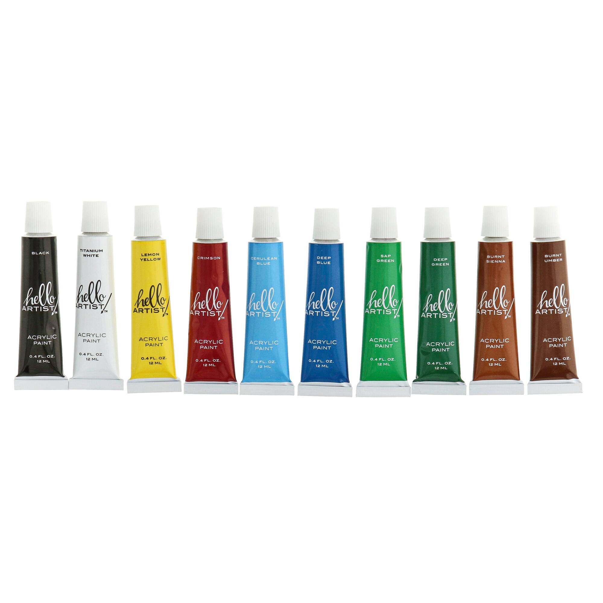 Hello, Artist!™ 10-Color Acrylic Paint Set | Michaels