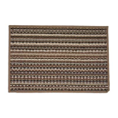 DII® Multi Stripe Printed Nylon Rug | Michaels