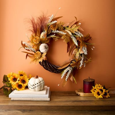 Fall Floral Willow Wreath | Projects | Michaels