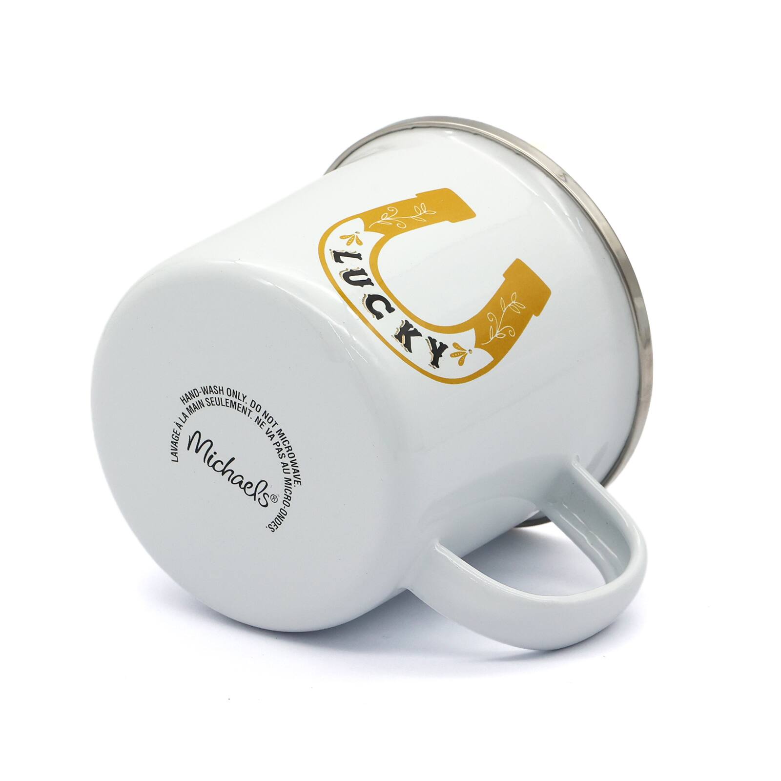 Assorted 10oz. Western Enameled Metal Cup, 1pc. by Fab Finds | Michaels