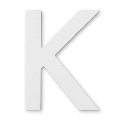 5.5" White MDF Letter by Make Market®, Color: K | Michaels