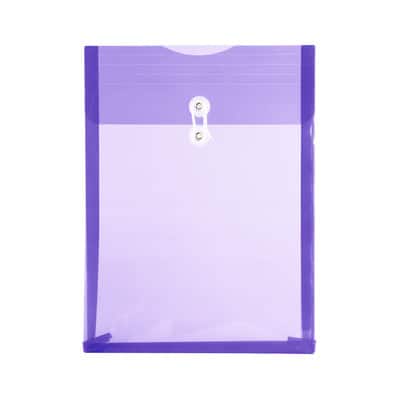 Filexec Purple Button & String Poly Envelope | Michaels