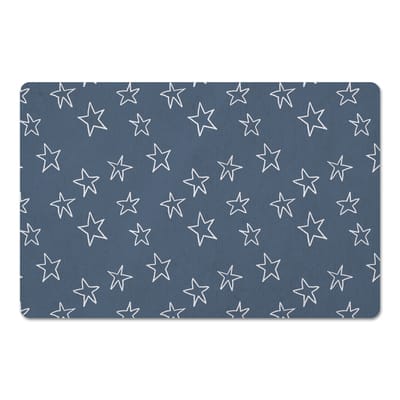 Simple Star Pattern 27" x 18" Floor Mat | Michaels