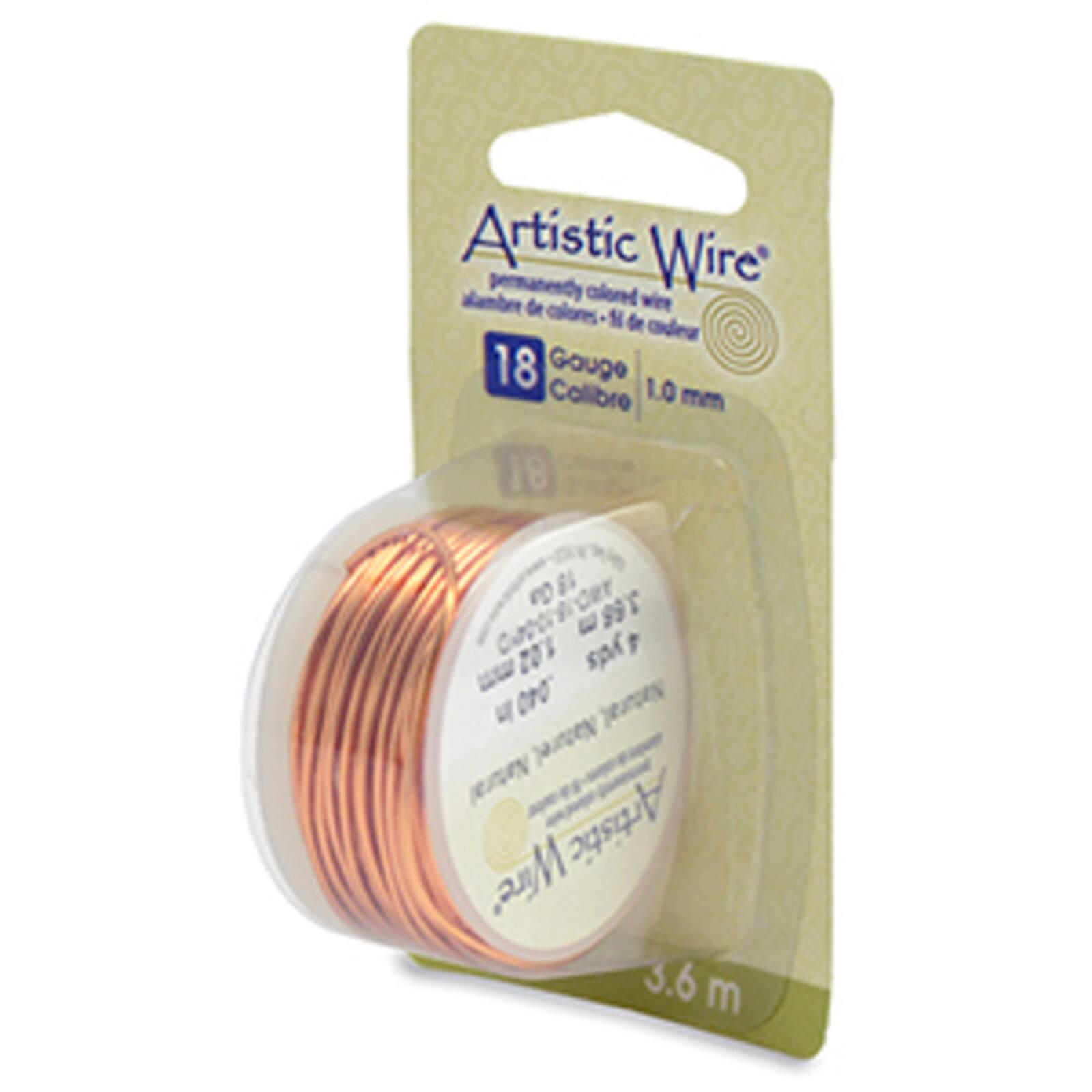 Artistic Wire® 18 Gauge Colored Copper Craft Wire | Michaels