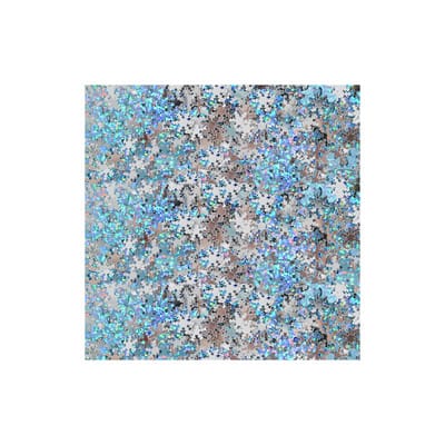 Christmas Blue & Silver Snowflake Party Sequins by Creatology™ | Michaels