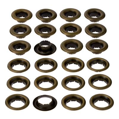 Buy in Bulk - 12 Packs: 12 ct. (144 total) Antique Brass Eyelets by ...
