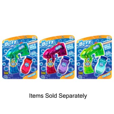 Assorted Blitz Bubbles™ Light-Up Bubble Blaster | Michaels