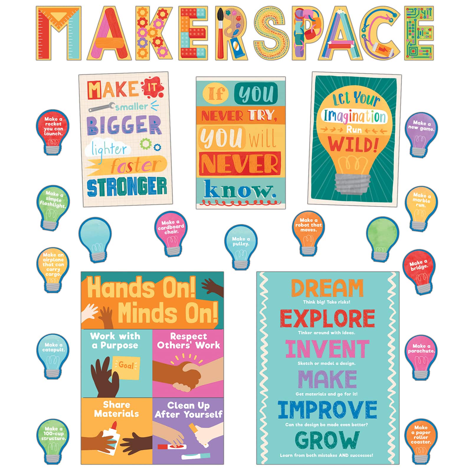 Carson Dellosa Education® Makerspace Bulletin Board Set | Michaels