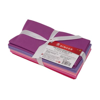 SINGER Solid Cotton Fabric Bundle | Michaels