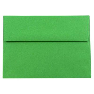 JAM Paper A8 Colored Invitation Envelopes, 50ct., Color: Green | Michaels