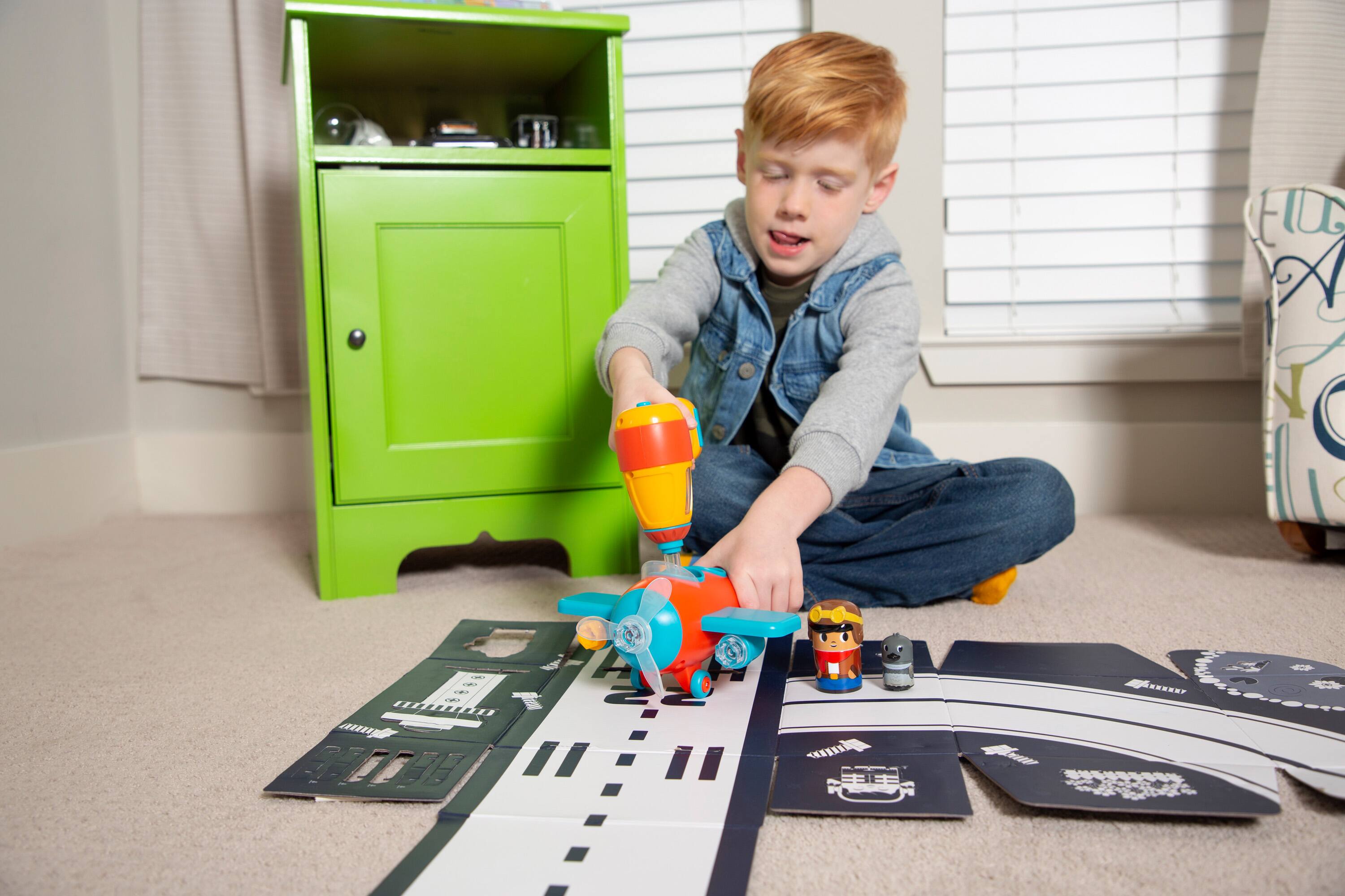 Educational Insights Design & Drill Bolt Buddies Plane | S.T.E.A.M ...